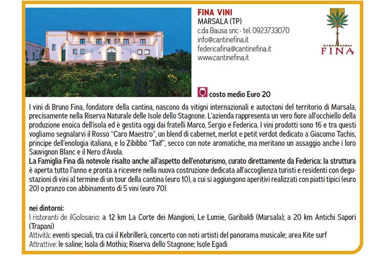 Cantine Fina: dedizione al lavoro in vigna e una moderna struttura ...